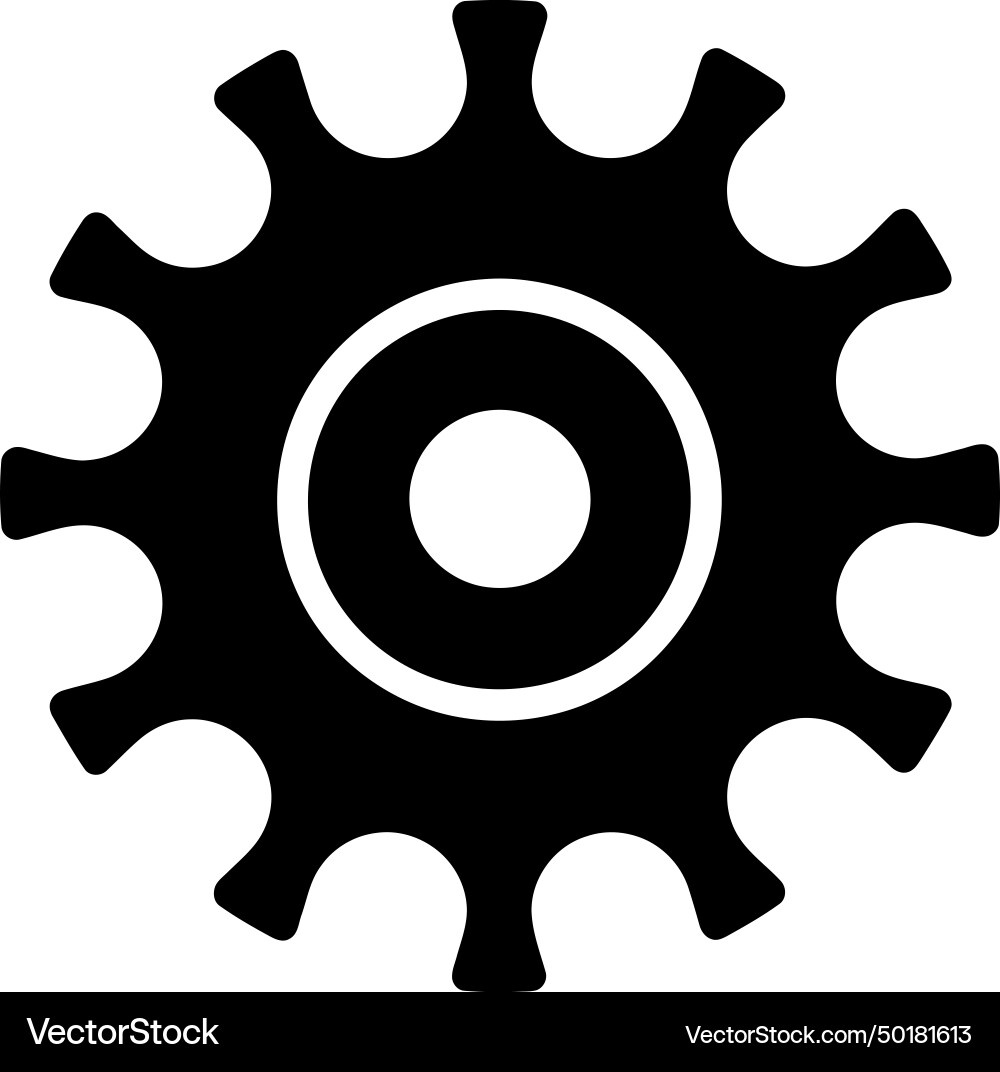 Planetary gear icon Royalty Free Vector Image - VectorStock