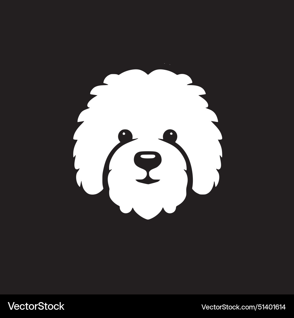 Bichon frise - high quality logo ideal Royalty Free Vector