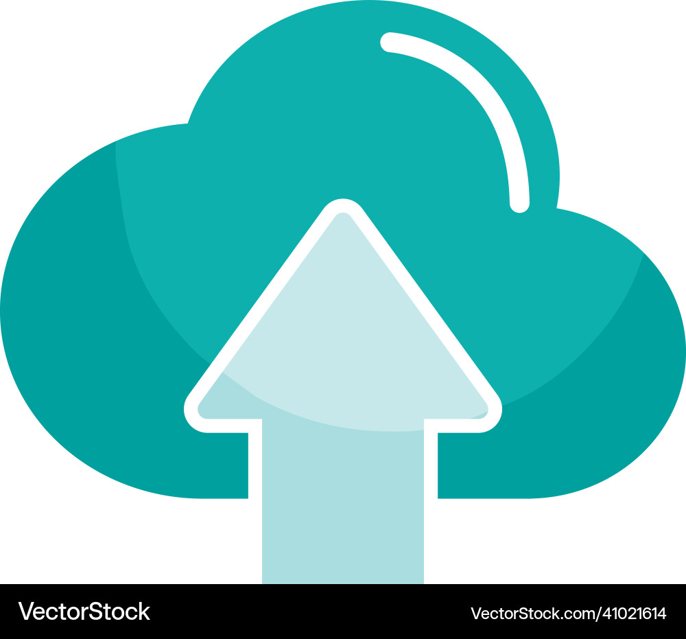 Cloud storage icon Royalty Free Vector Image - VectorStock