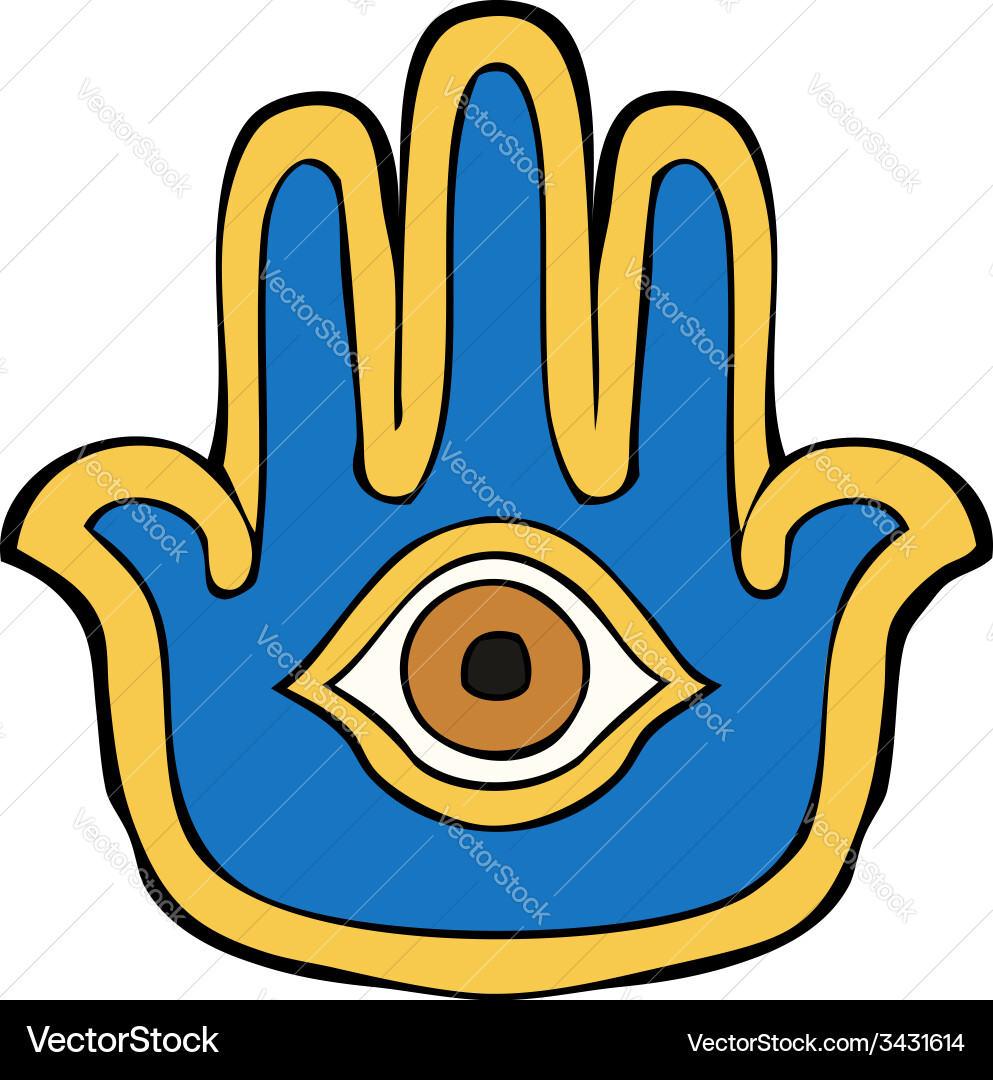 Hamsa Royalty Free Vector Image - VectorStock