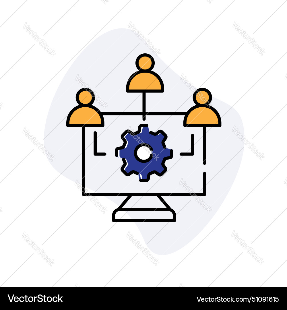 Application performance management and optimizing Vector Image Application performance management and optimizing Vector Image