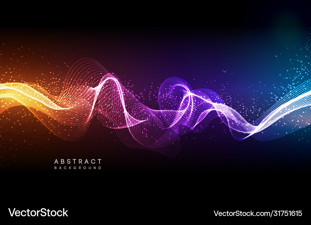 Hi-tech futuristic techno background neon shapes Vector Image