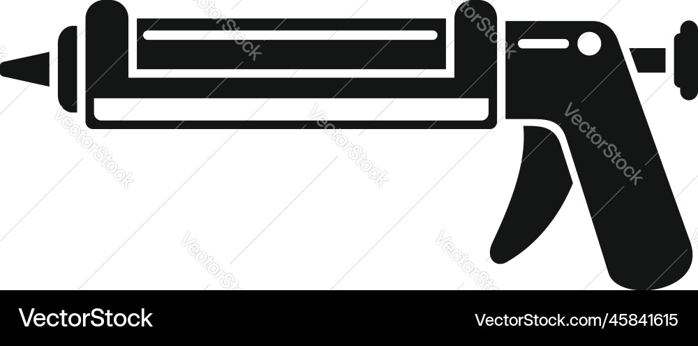 Silicone Caulk Gun Icon Royalty Free Vector Image