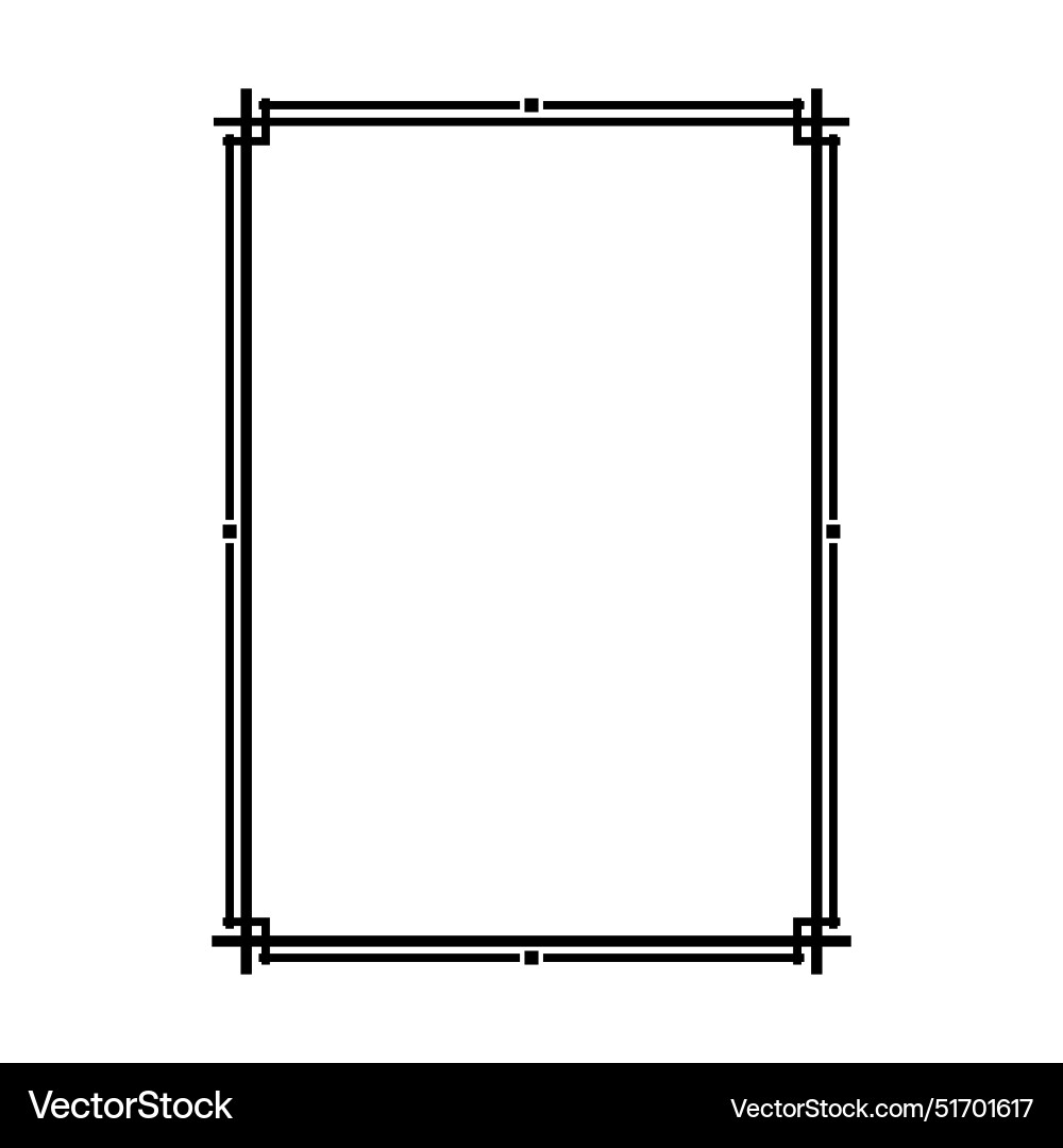 Border frame 0023 2024 Royalty Free Vector Image