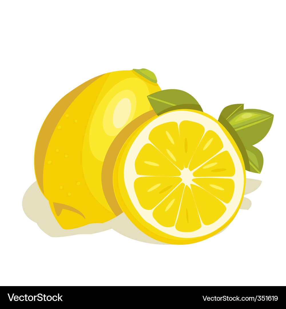 Lemon Royalty Free Vector Image - VectorStock