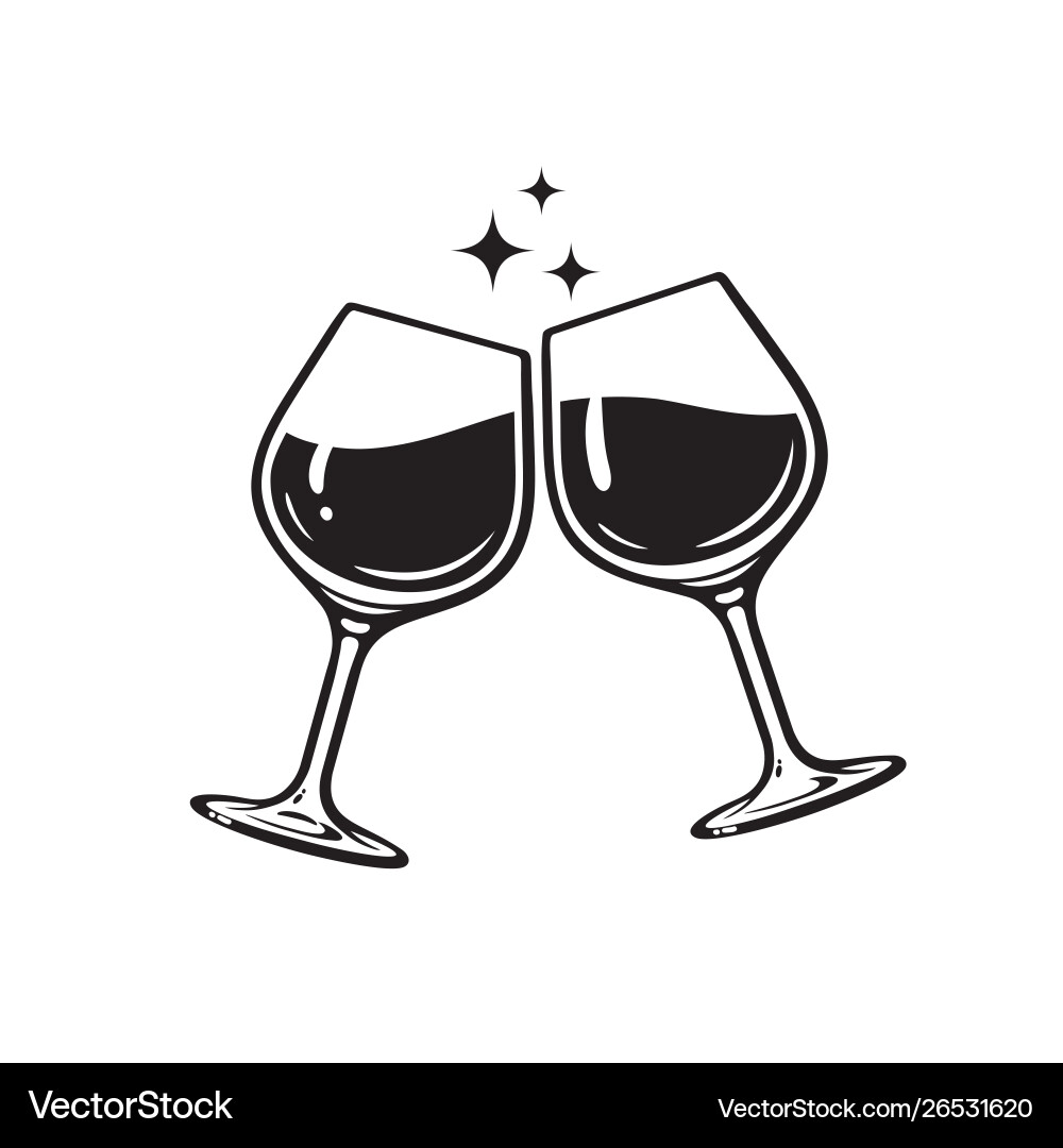 Wine Toast Clip Art