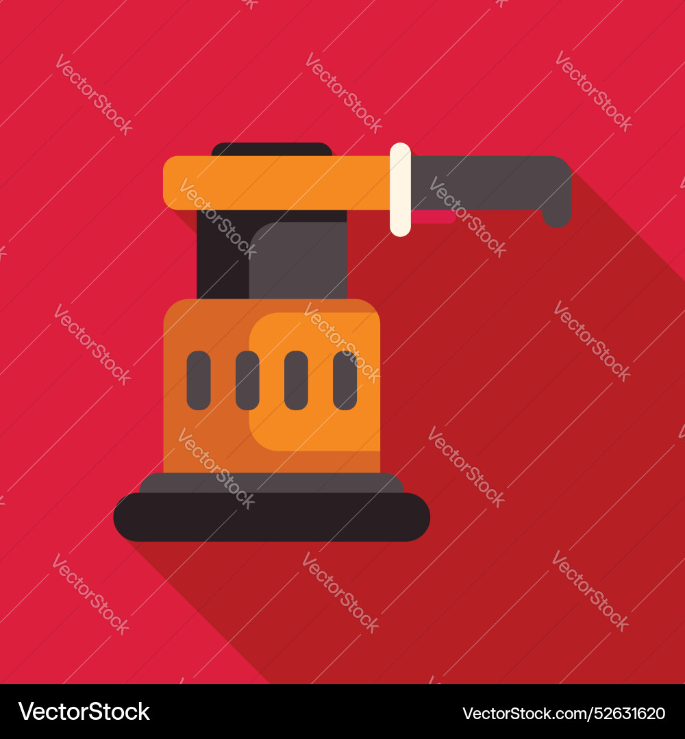 Electric sander power tool for polishing Vector Image