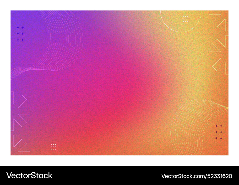 Gradient grainy background Royalty Free Vector Image