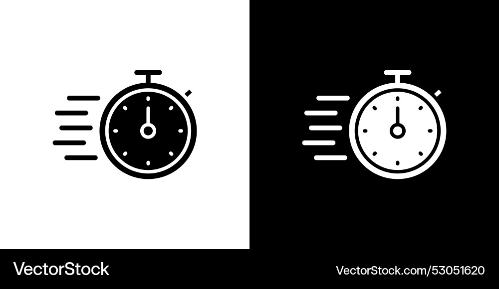 Quick response icon flat fill set collection Vector Image