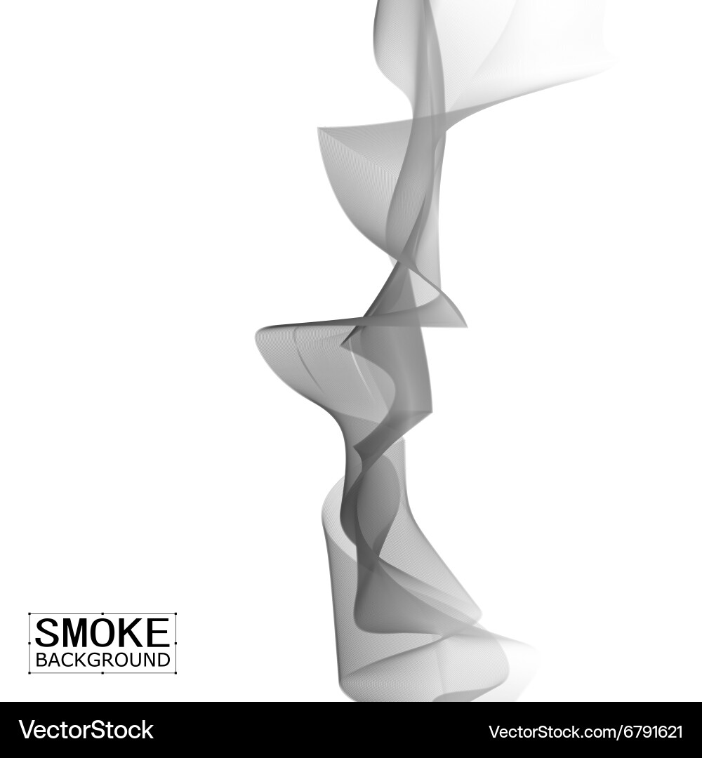 Abstract smoke background Royalty Free Vector Image