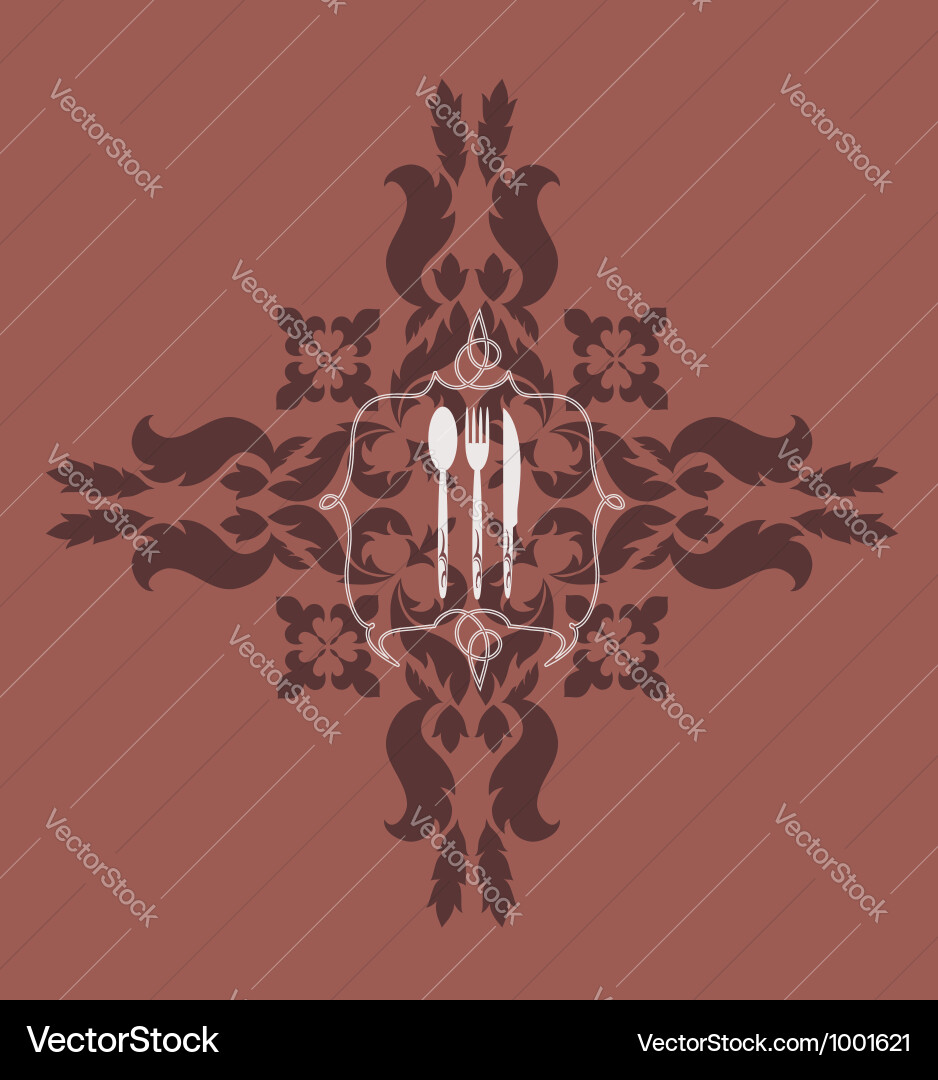 Restaurant menu design Royalty Free Vector Image