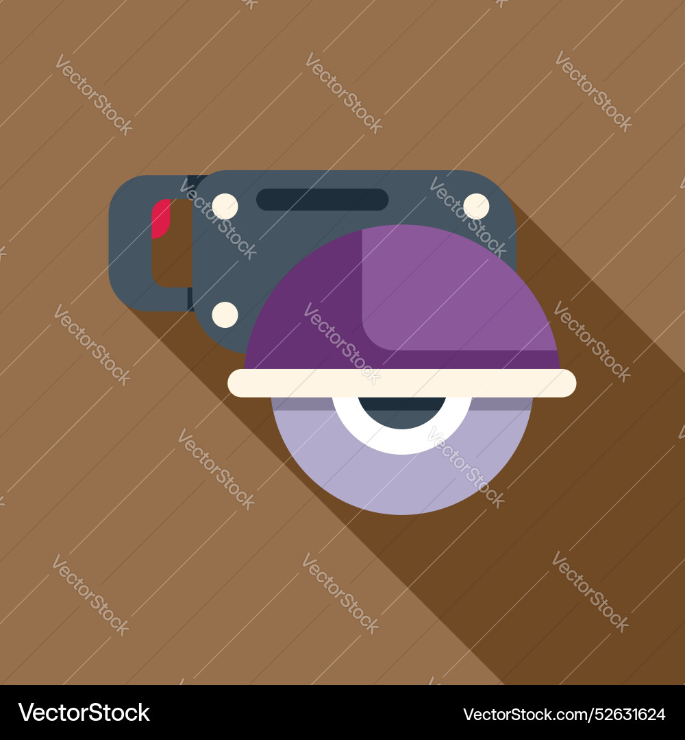 Angle grinder cutting disc machine power Vector Image