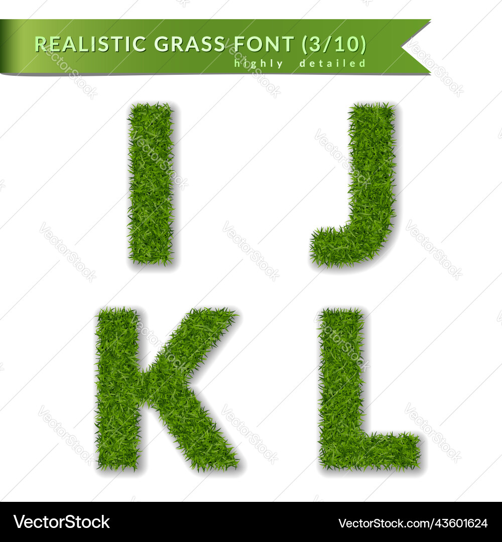 Green Eco Letter I Vector Images (over 520)