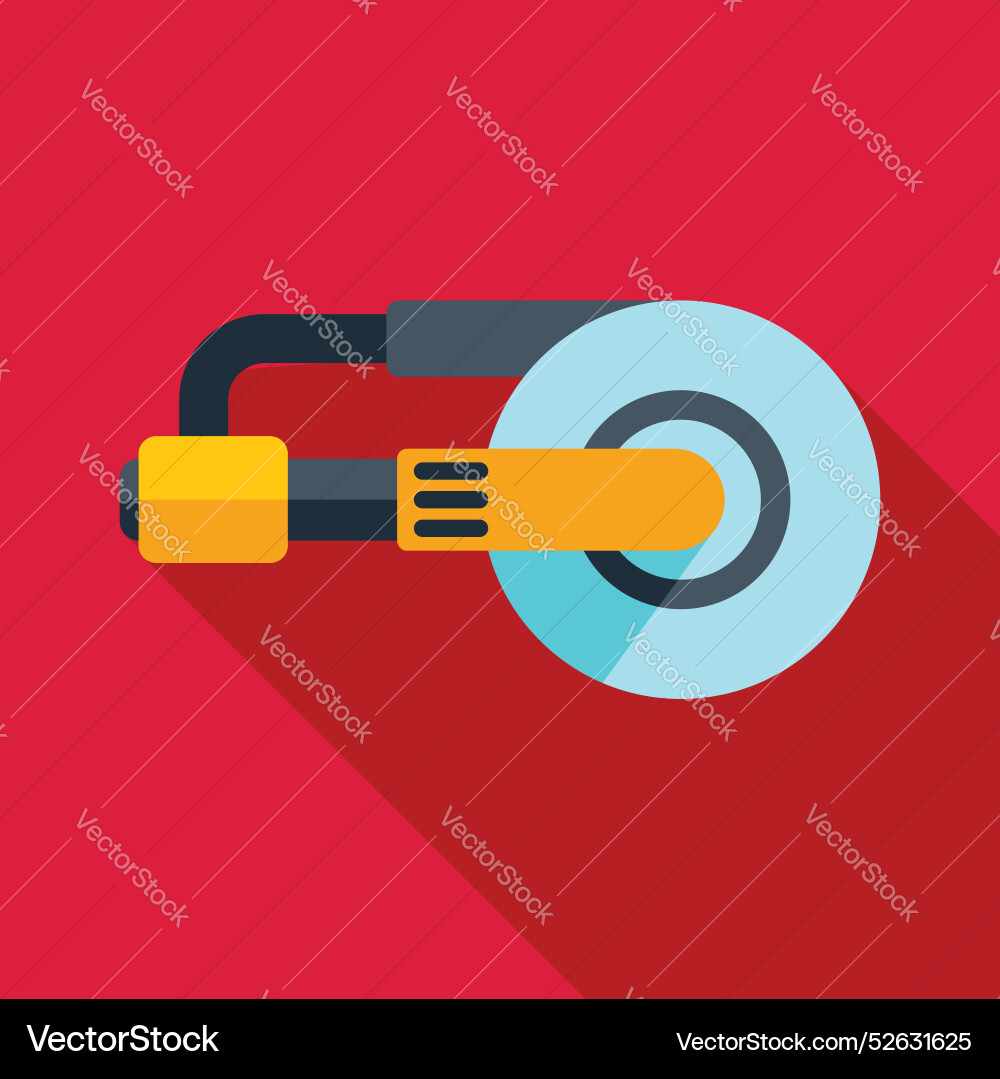 Angle grinder power tool cutting machine Vector Image