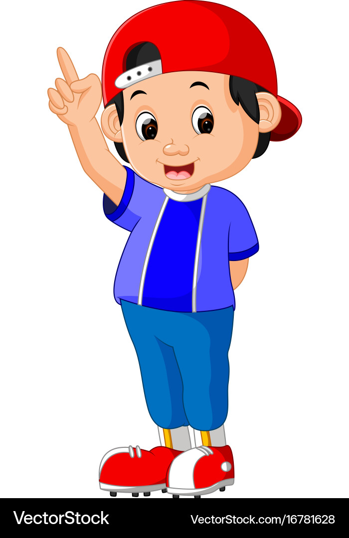 Kids Pointing Finger Clipart