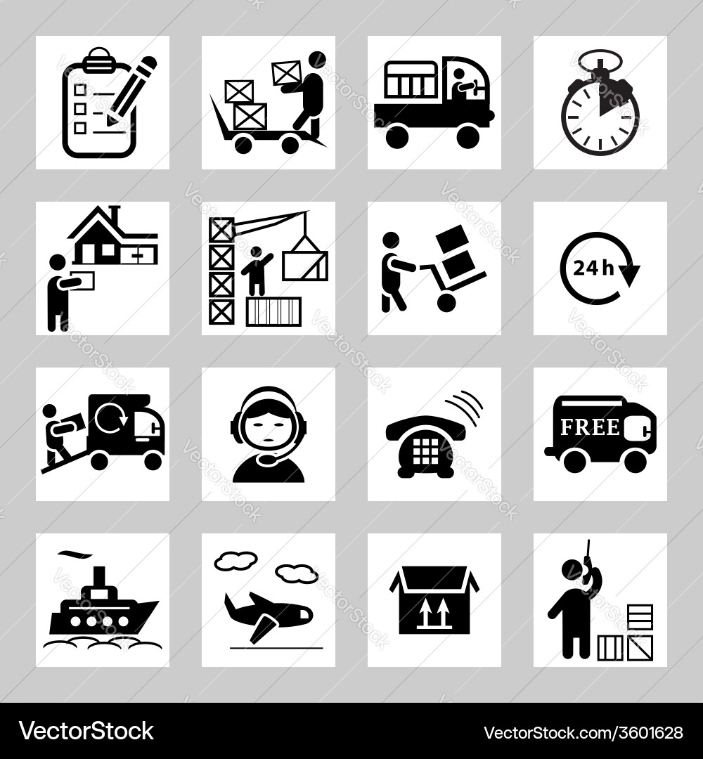 Delivery Royalty Free Vector Image - VectorStock