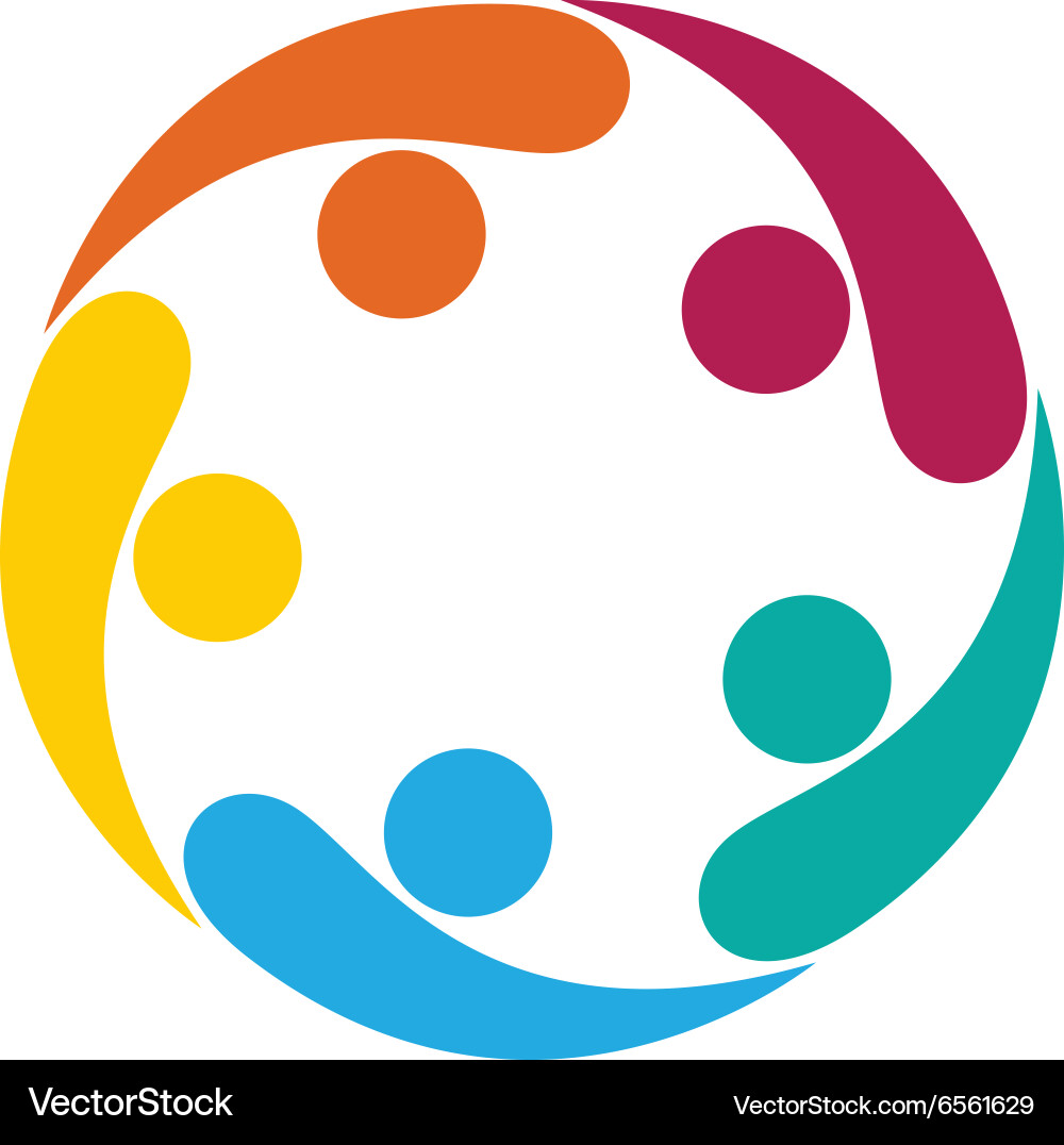 Community care logo Royalty Free Vector Image - VectorStock