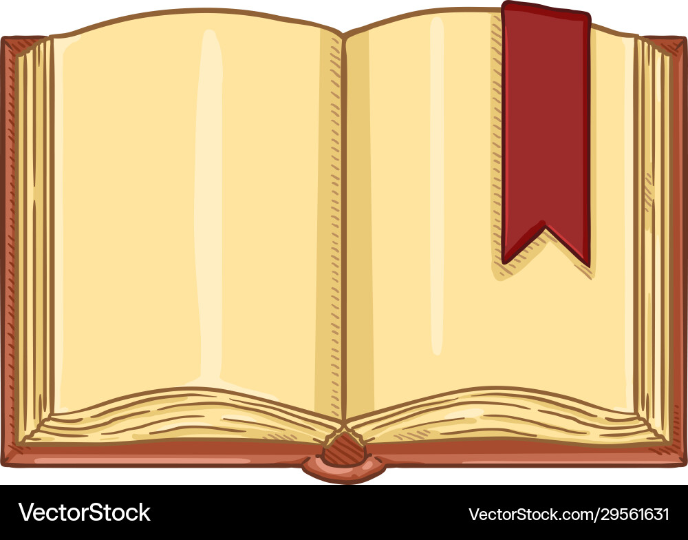 Cartoon Open Book Open Book Cartoon Vector Art, Icons, And Graphics