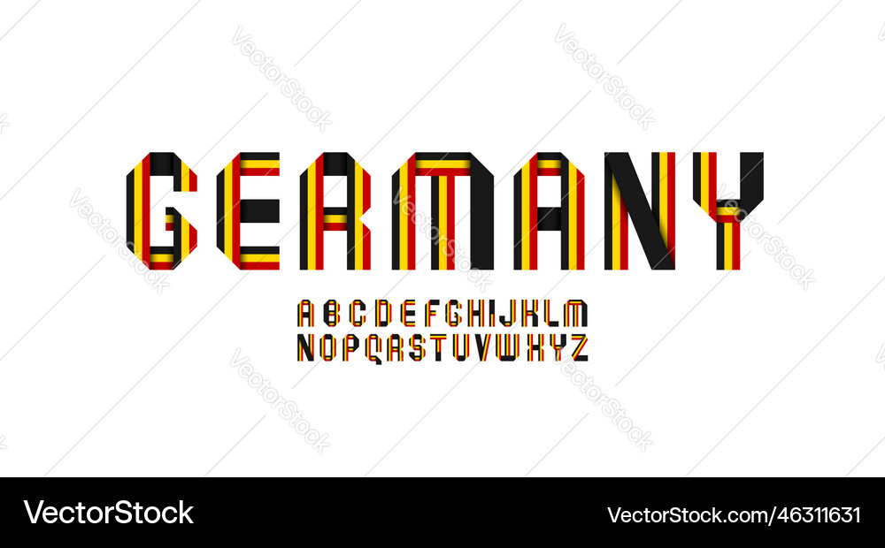 German Style Font Original Large SCIENTIFIC TECHNICAL Vintage German