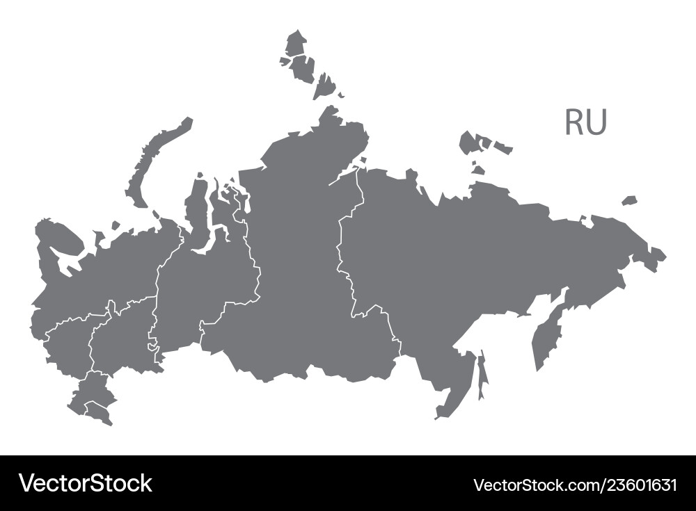 Russia Map Outline Outline Map Russia Vectors Images