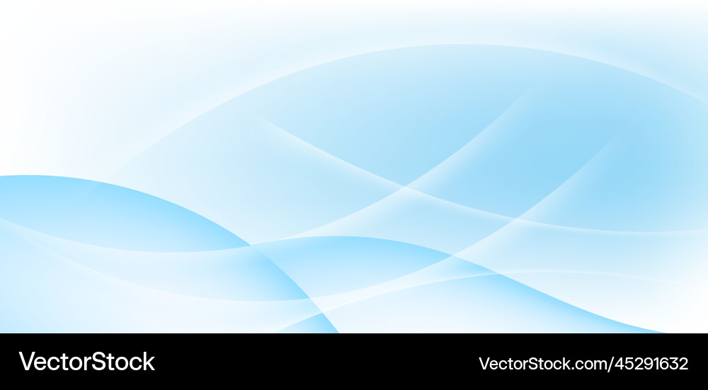 Abstrakter weicher blauer Hintergrund mit dynamischen Wellen