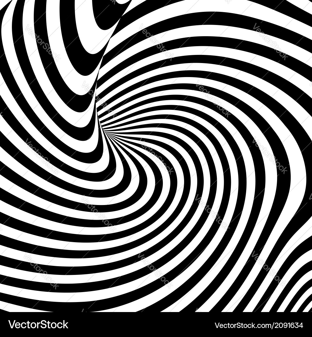 Design monochrome twirl movement background Vector Image