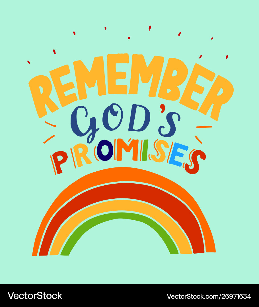 Hand lettering with motivational quote remember Vector Image