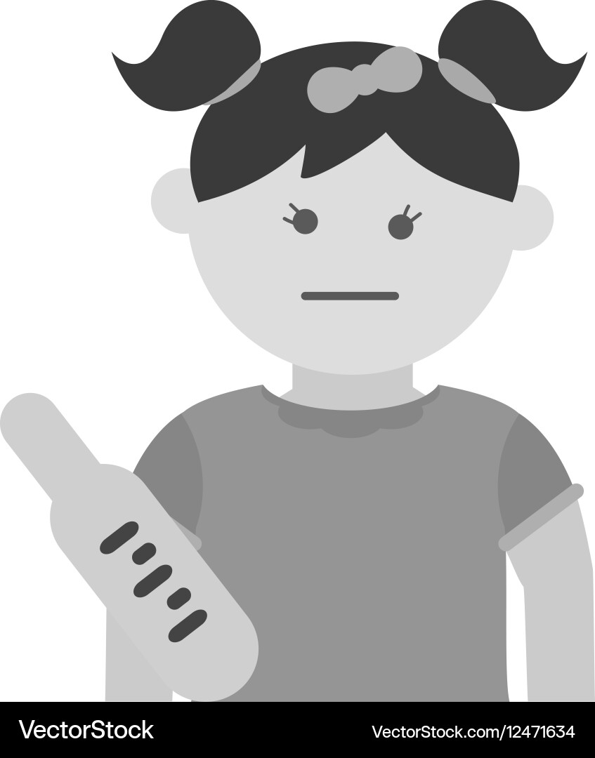 Temperaturprüfung Lizenzfreies Vektorbild - VectorStock