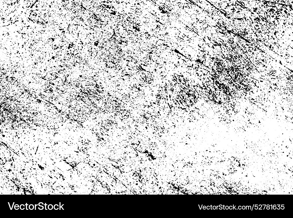 Distressed grainy overlay texture grunge dust Vector Image