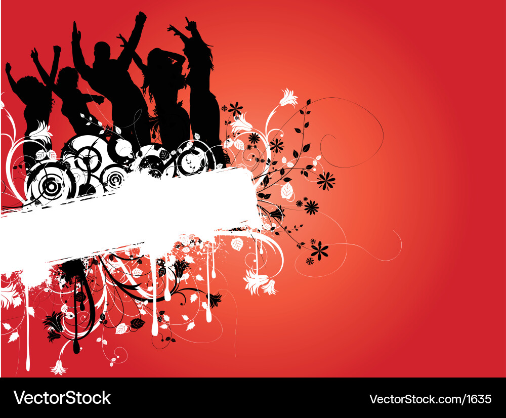 Grunge party Royalty Free Vector Image - VectorStock