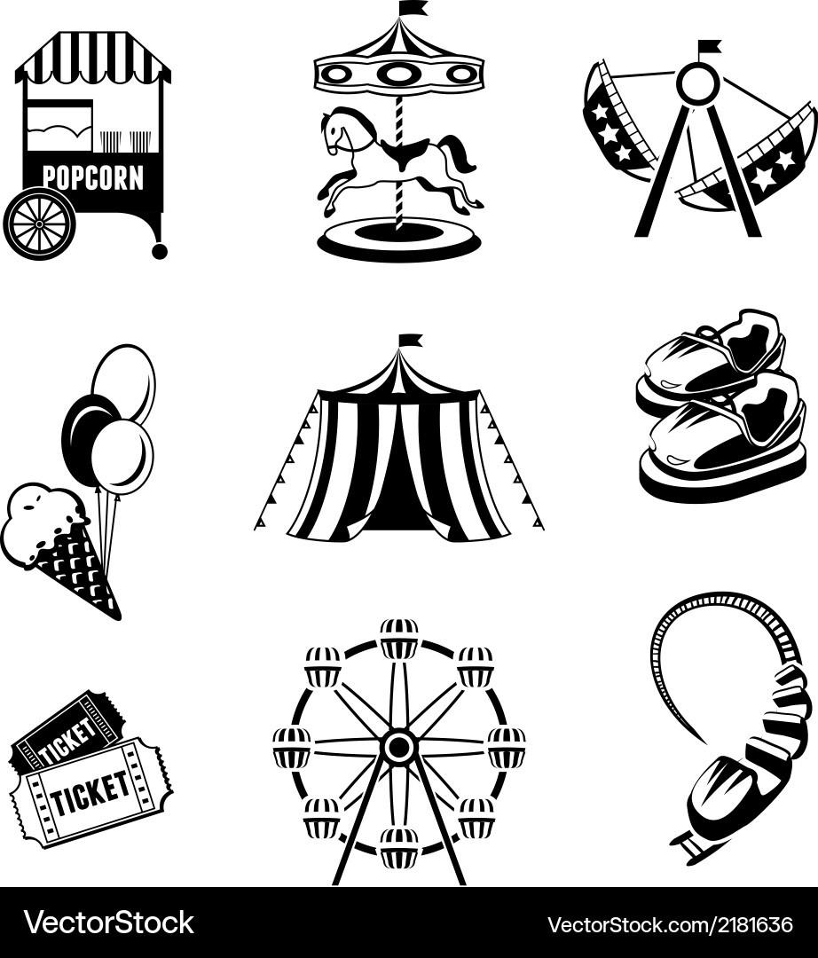Amusement Park Symbols Vector Images (over 23,000)