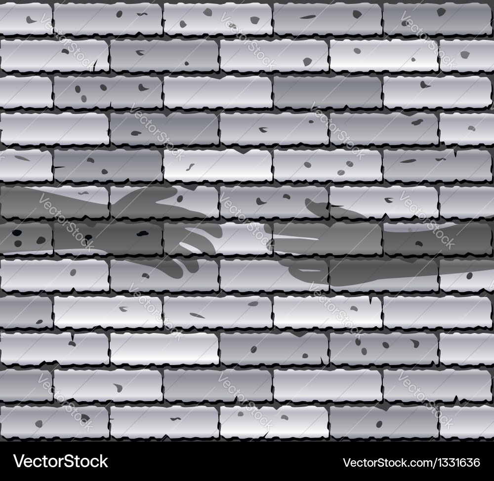 Brick wall Royalty Free Vector Image - VectorStock