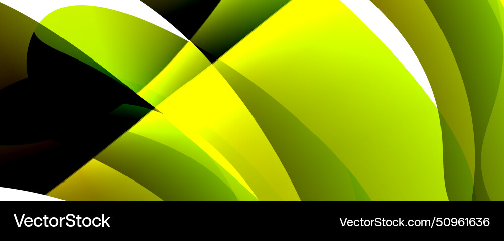 Wave lines and dynamic geometric design Royalty Free Vector