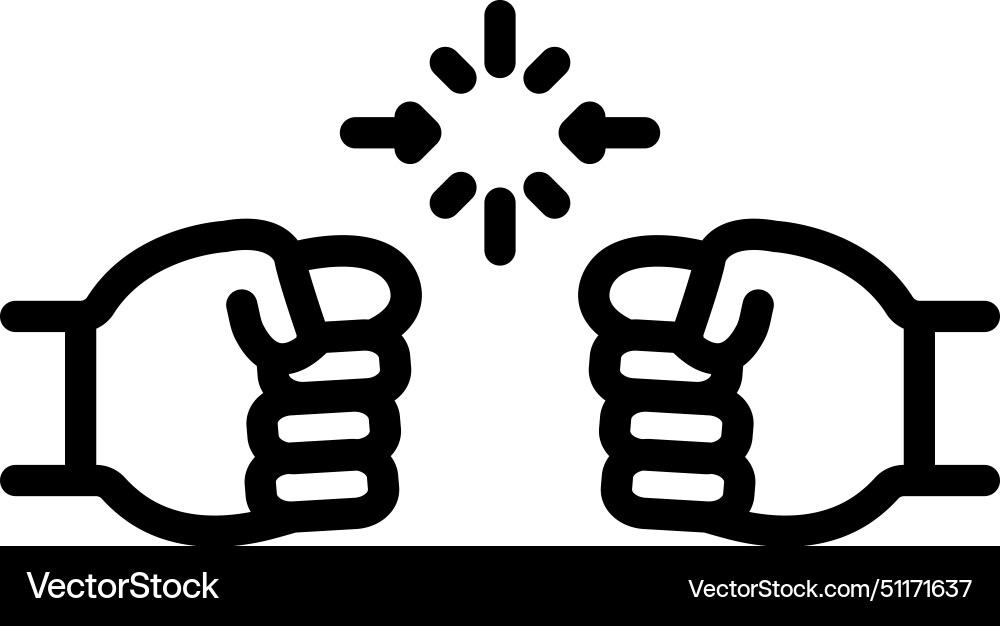 Conflict resolution Royalty Free Vector Image - VectorStock