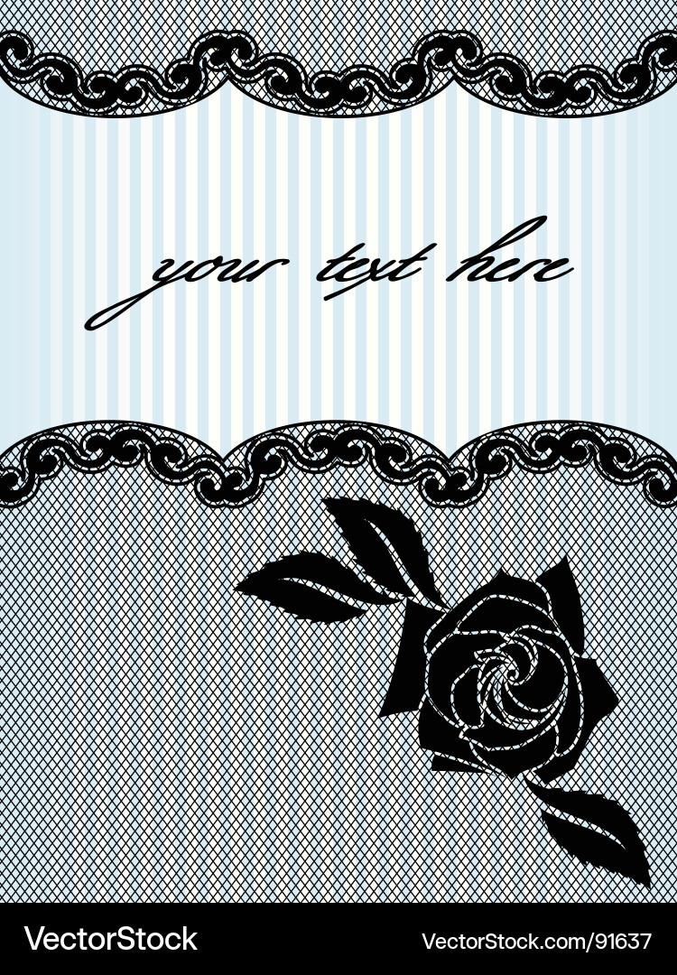 Elegant Lace Pattern Background Royalty Free Vector Image