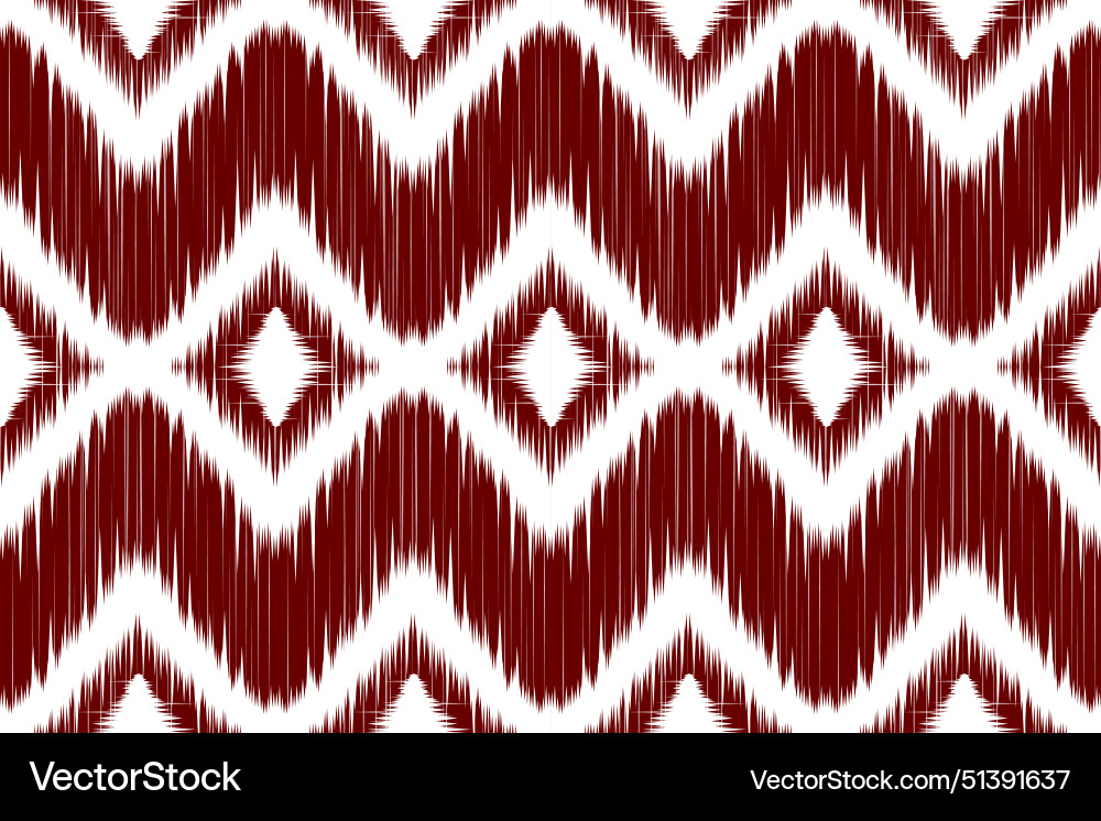 Ikat ethnic pattern traditional seamless – Royalty-Free Vector ...