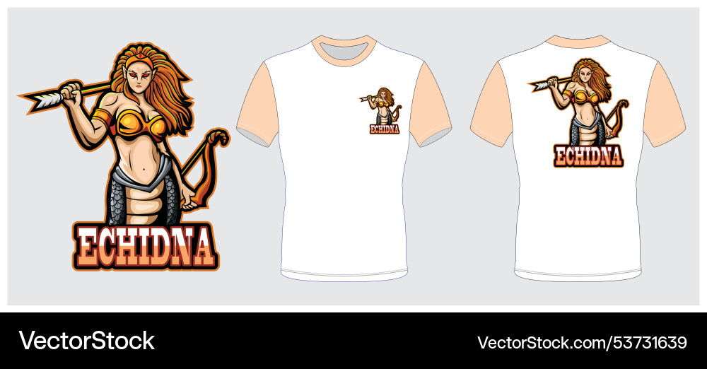 Echidna logo Royalty Free Vector Image - VectorStock