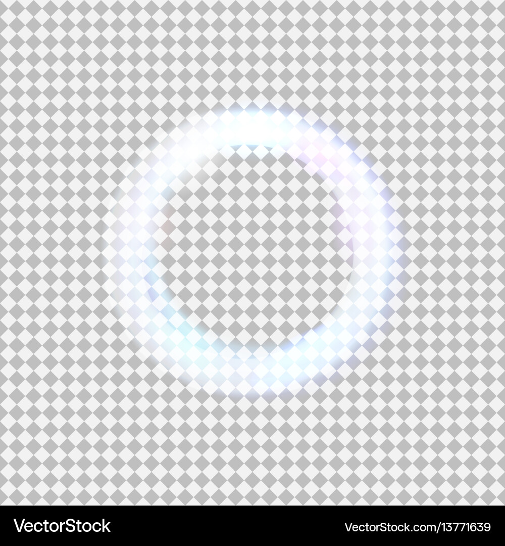 Glowing light circle Royalty Free Vector Image