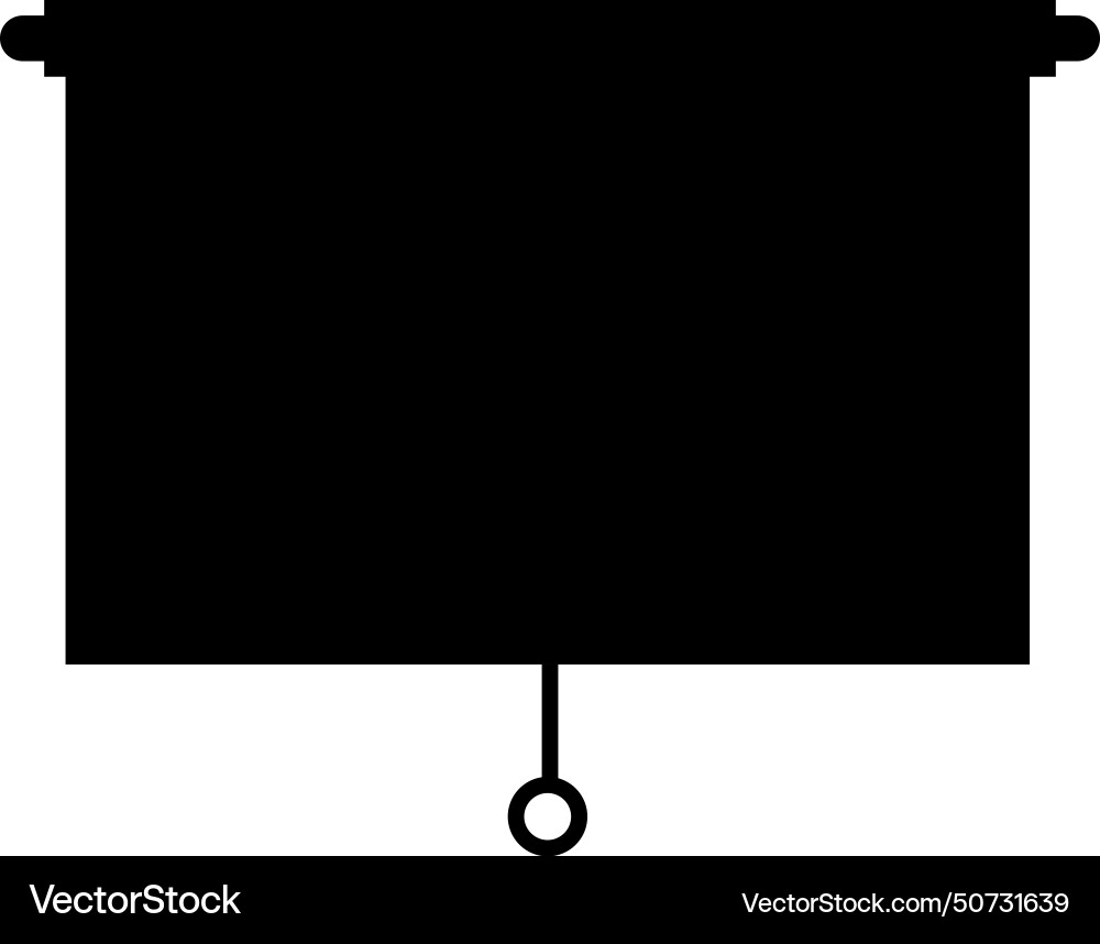 Window sun blind cloth icon fabric roller Vector Image