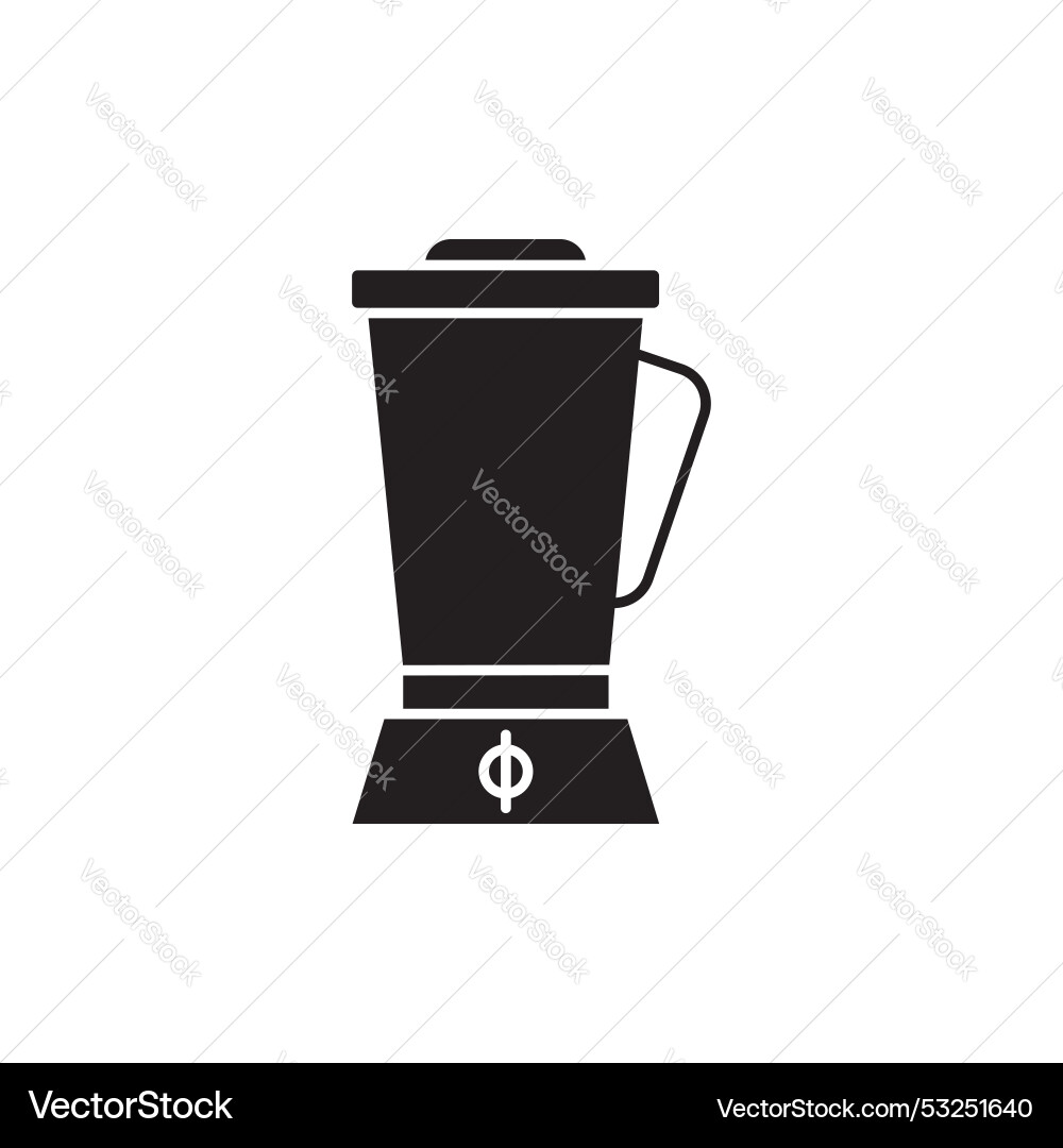 Juicer icon set blender smoothie blend symbol Vector Image