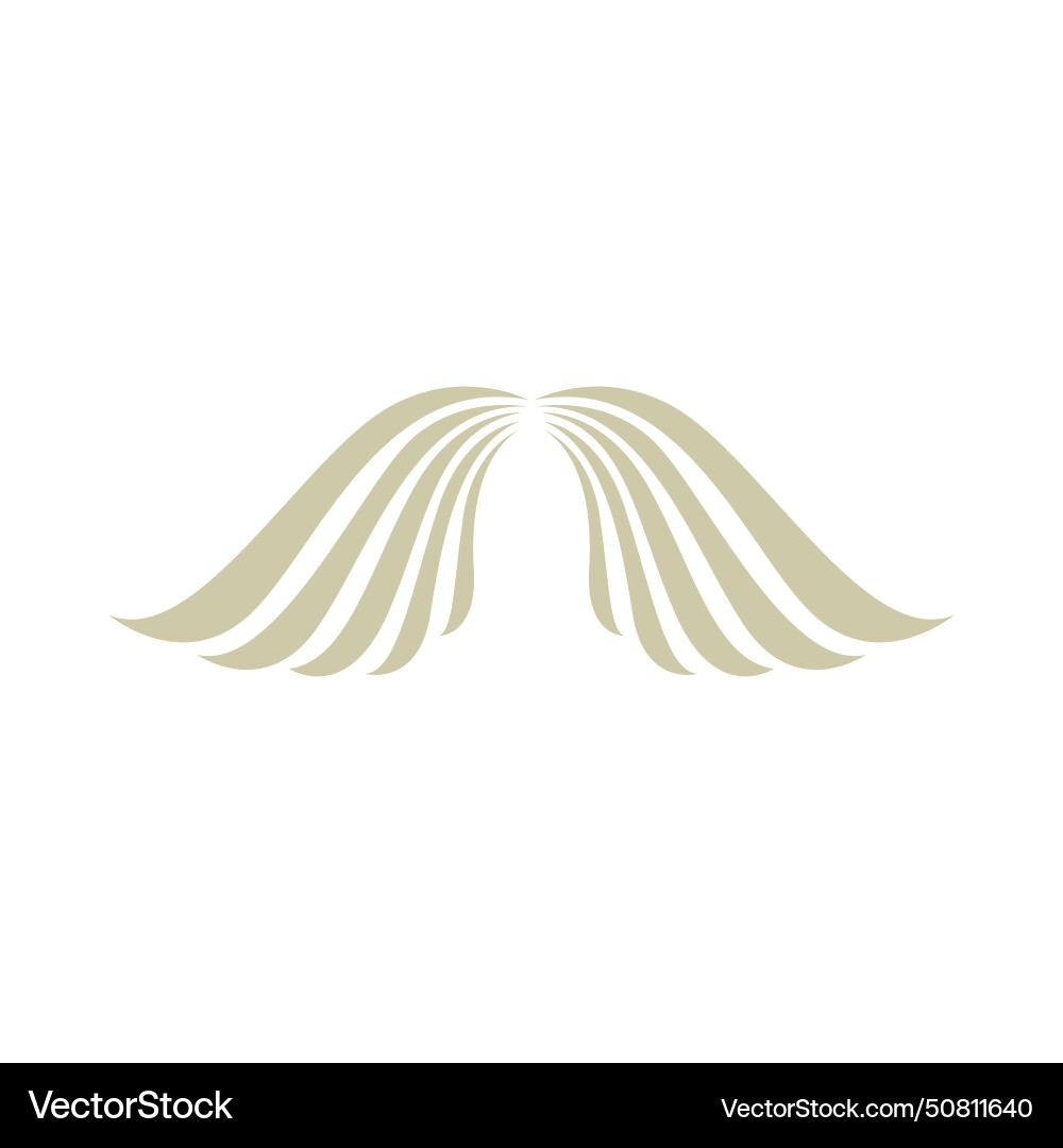 Wing logo template icon Royalty Free Vector Image