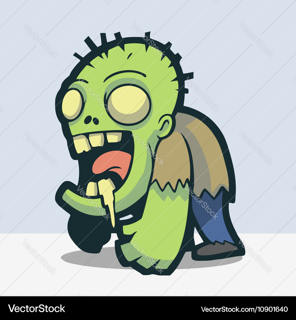 Zombie alert Royalty Free Vector Image - VectorStock
