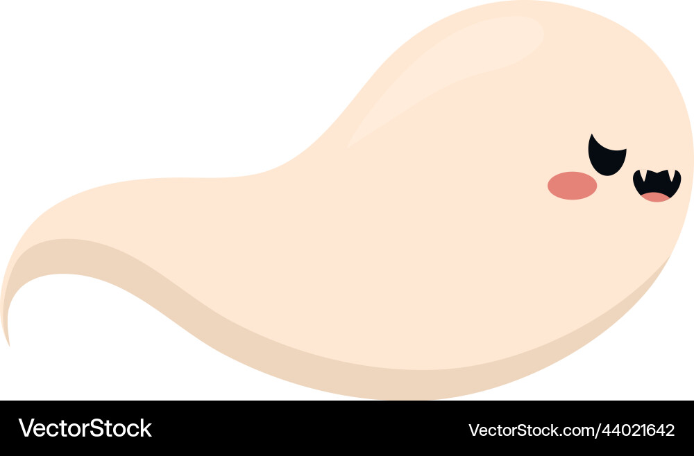 Spooky ghost Royalty Free Vector Image - VectorStock