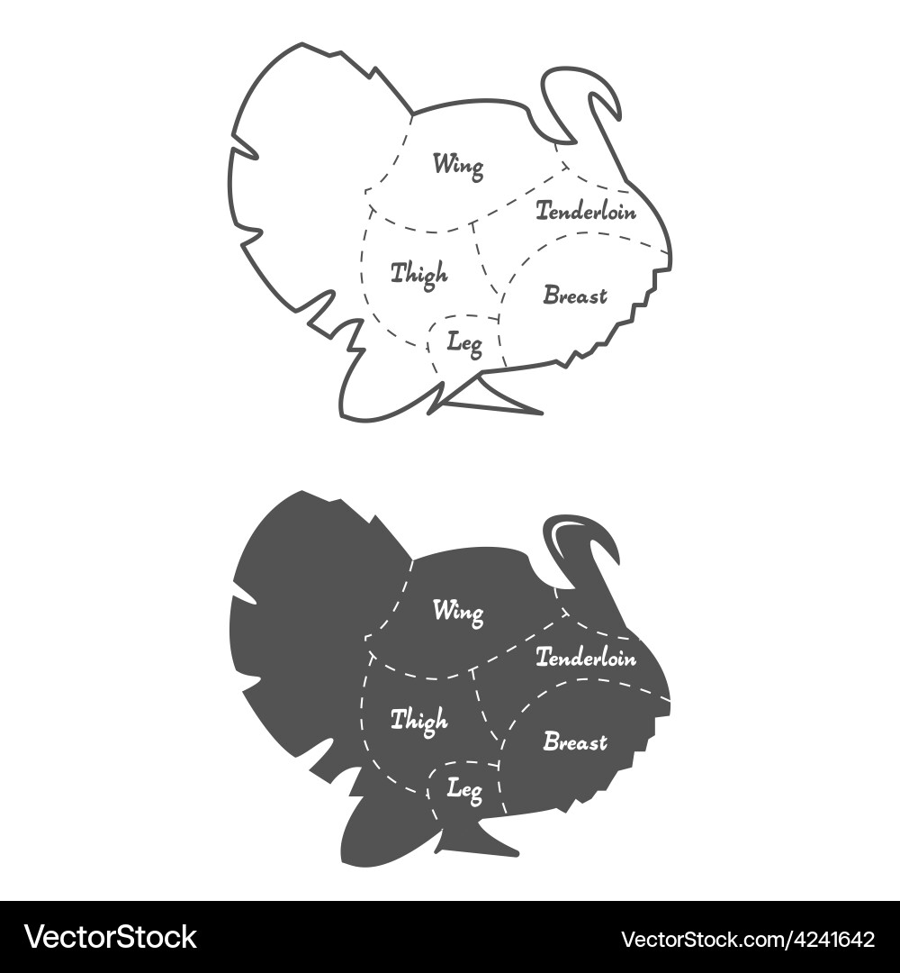 Turkey Diagram Vector Images (over 240)