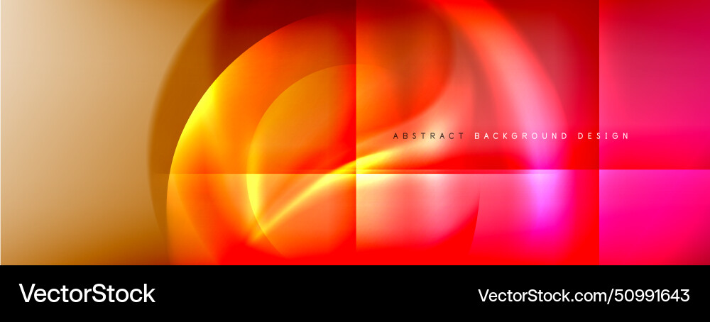 A colorful background with a circle in the middle Vector Image