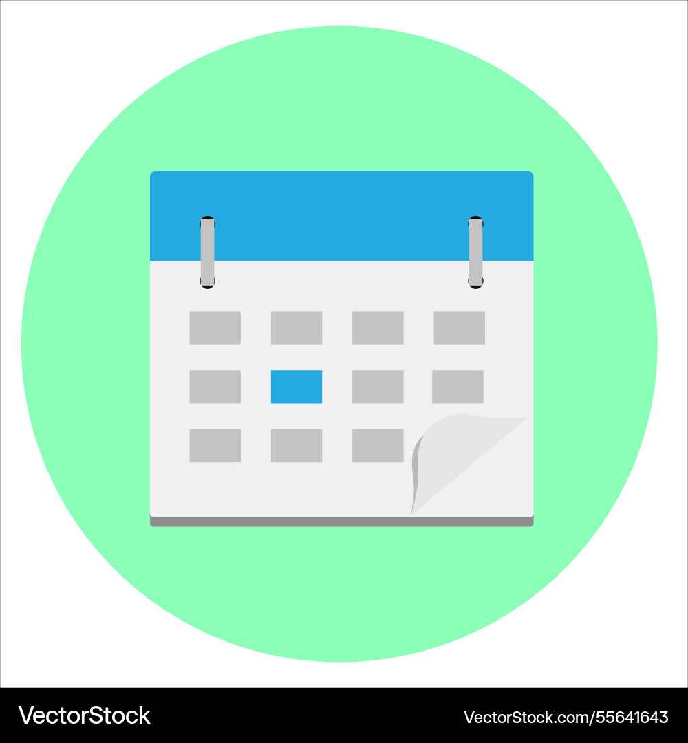 Calendar Royalty Free Vector Image - VectorStock