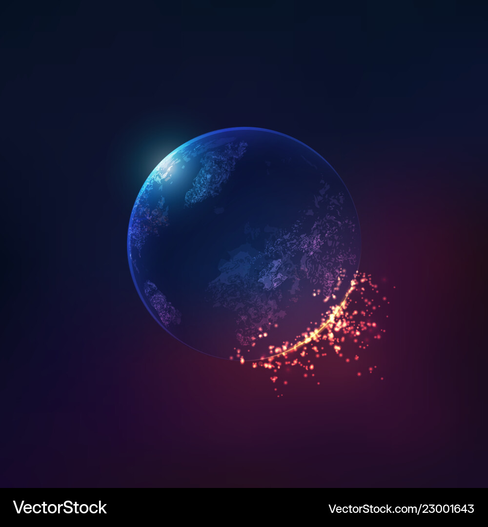 Climate Change - Earth Warming Royalty Free Vector Image