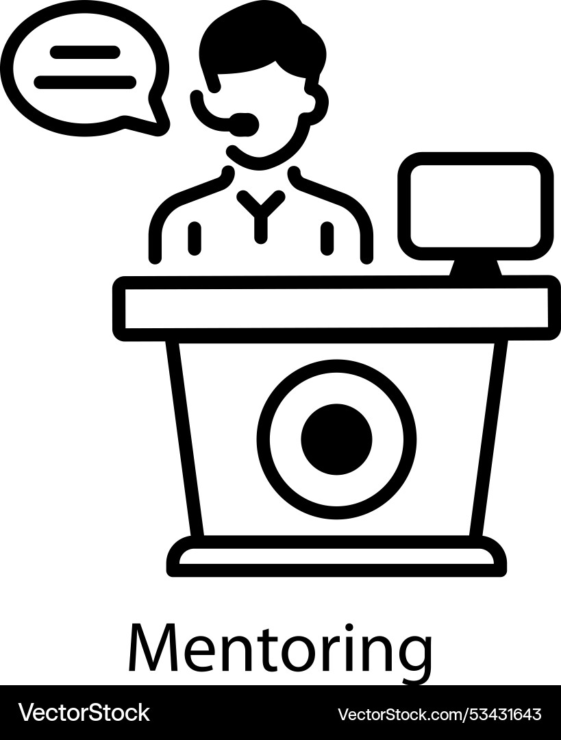 Mentoring Royalty Free Vector Image - VectorStock