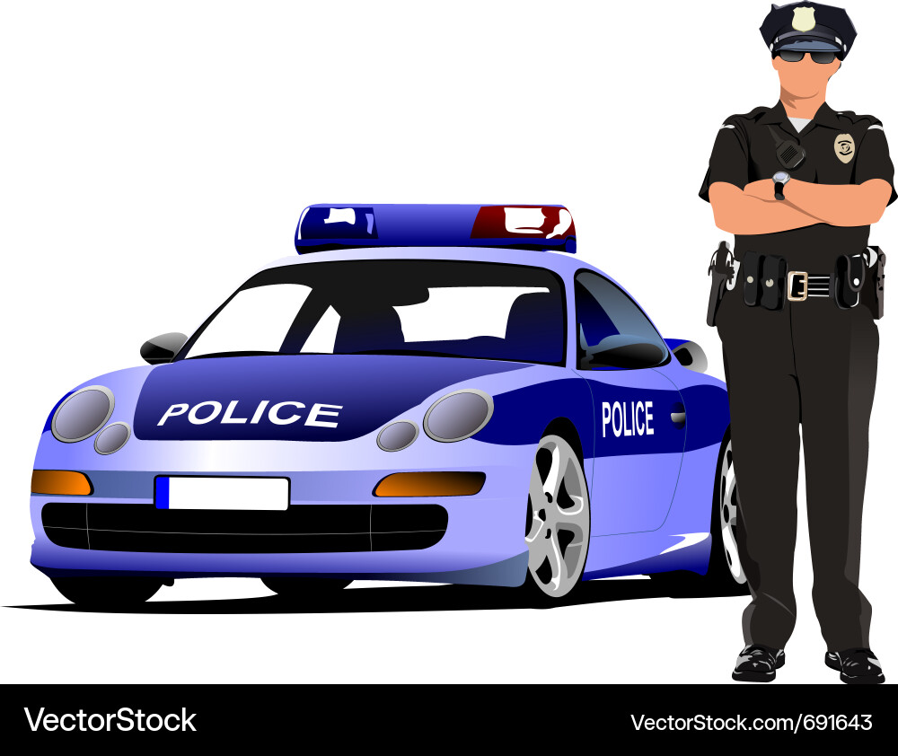 Police Royalty Free Vector Image - VectorStock