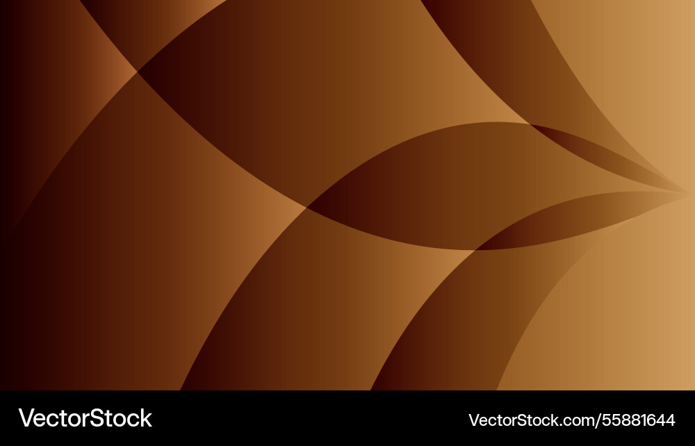 Abstract wave brown background Royalty Free Vector Image